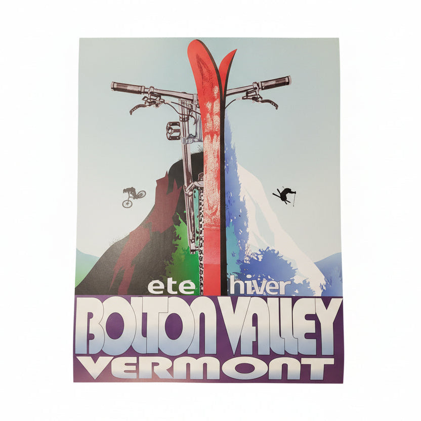 Bolton Valley Poster – Big Rock Mountain Shop Online